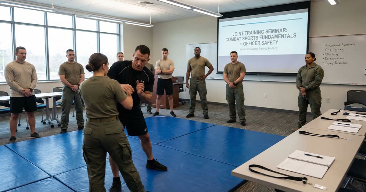 UFC Partners with FBI for Unprecedented Training Seminar at Quantico